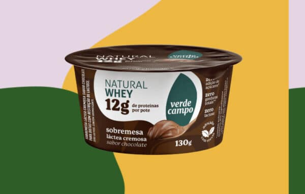 Verde Campo apresenta sobremesa de Chocolate Natural Whey com 12g de ...