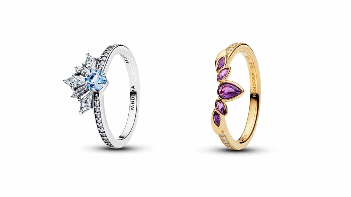 Pandora lança anéis inspirados em Anna e Elsa para a linha Princesas ...