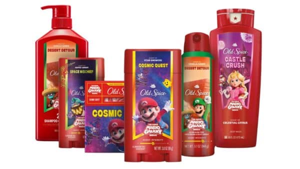 Old Spice ganha linha temática de 'Super Mario Galaxy: O Filme' - GKPB ...