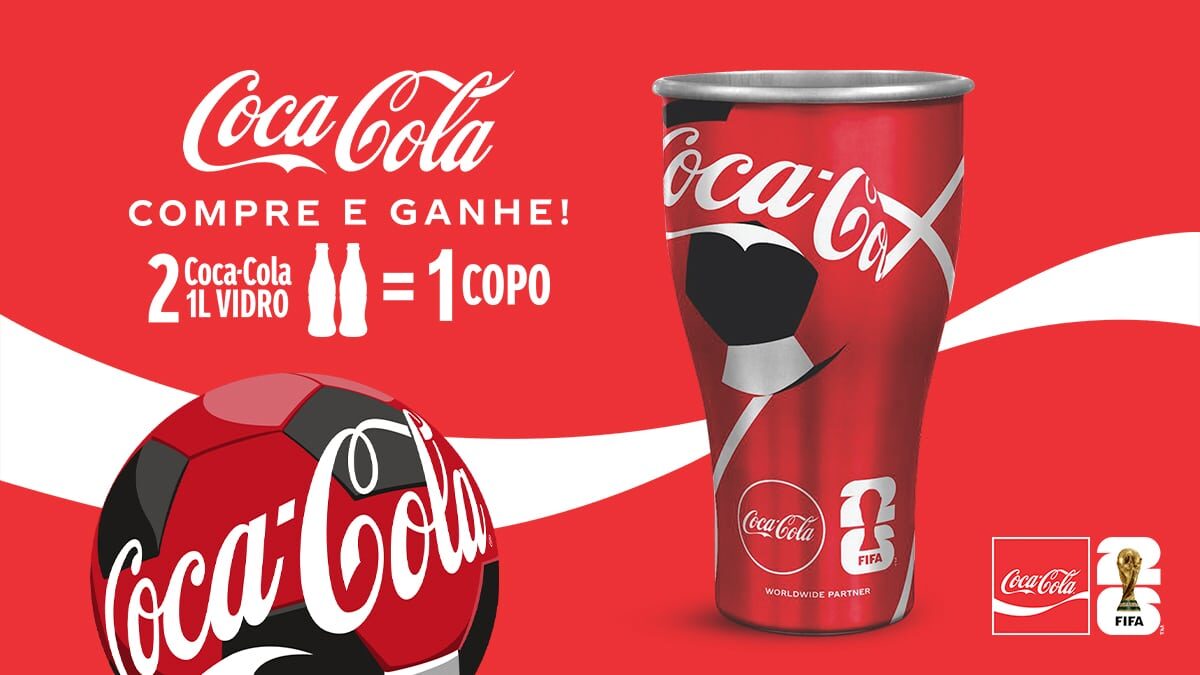 Coca-Cola lança promoção com copo exclusivo para Copa 2026 - GKPB ...