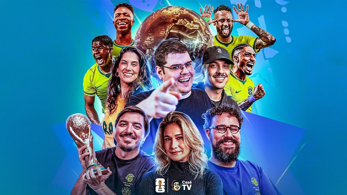 Cazé TV e Amazon Prime se juntam para transmitir jogos da Copa do Mundo ...