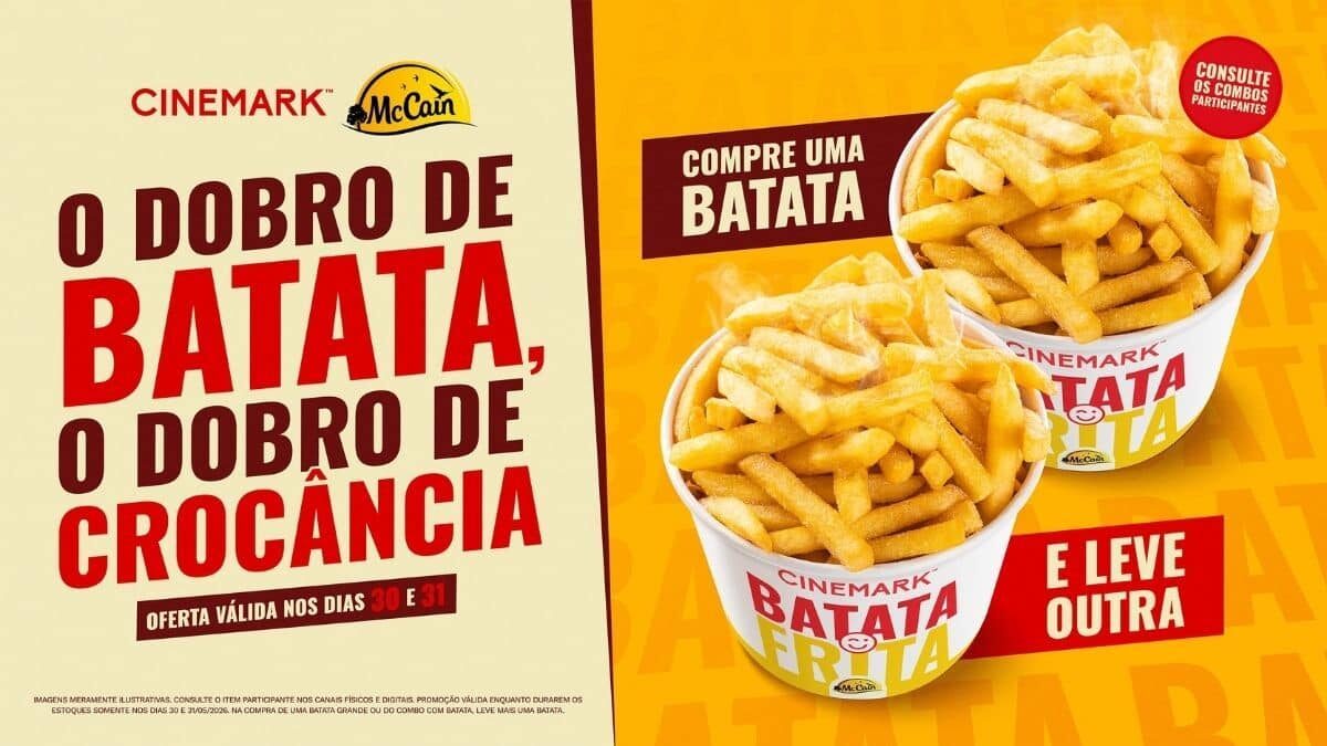 Cinemark celebra Dia da Batata com promoção 2 por 1 - GKPB - Geek ...
