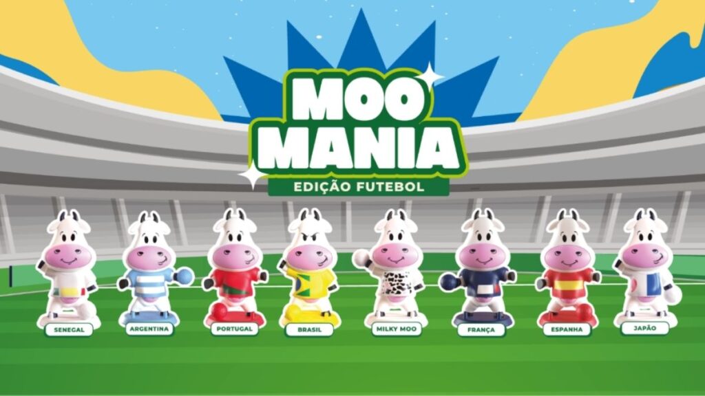Milky Moo anuncia nova edição de colecionáveis inspirados no futebol ...