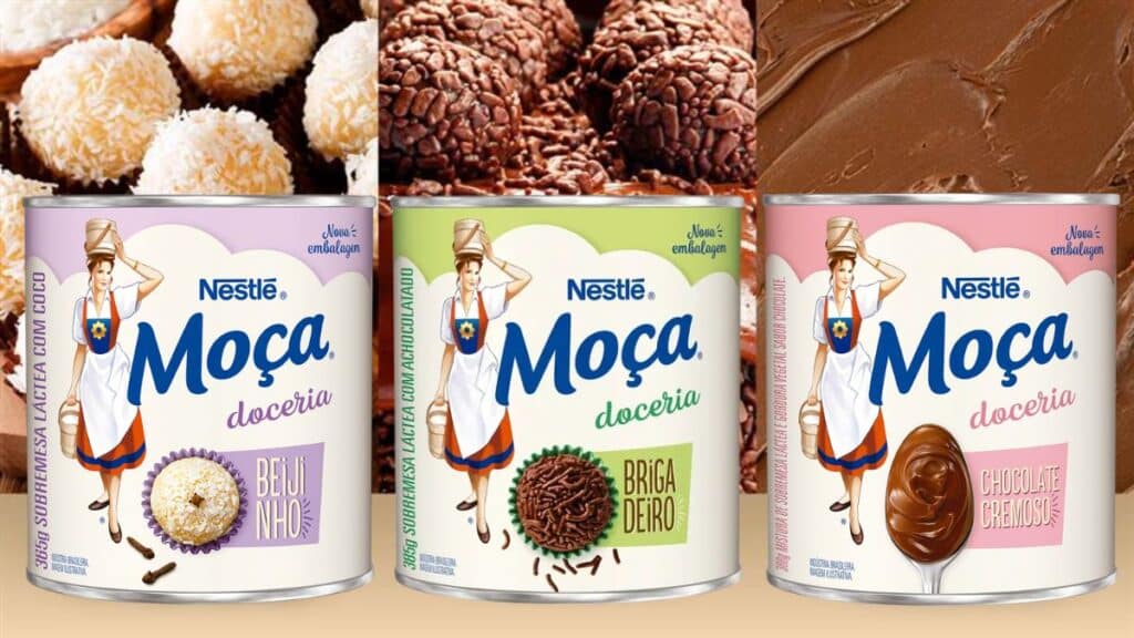 Nestlé e Piracanjuba relançam linha Moça Doceria - GKPB - Geek Publicitário