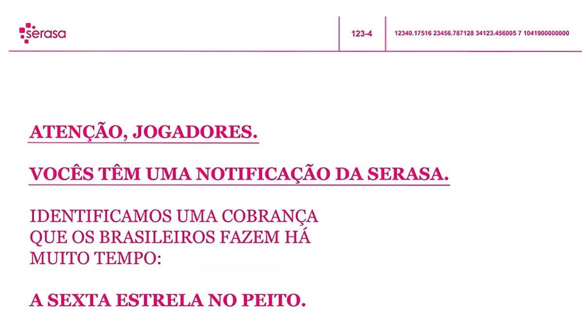 Serasa lança campanha para 'cobrar' os jogadores pelo Hexa após 24 anos ...