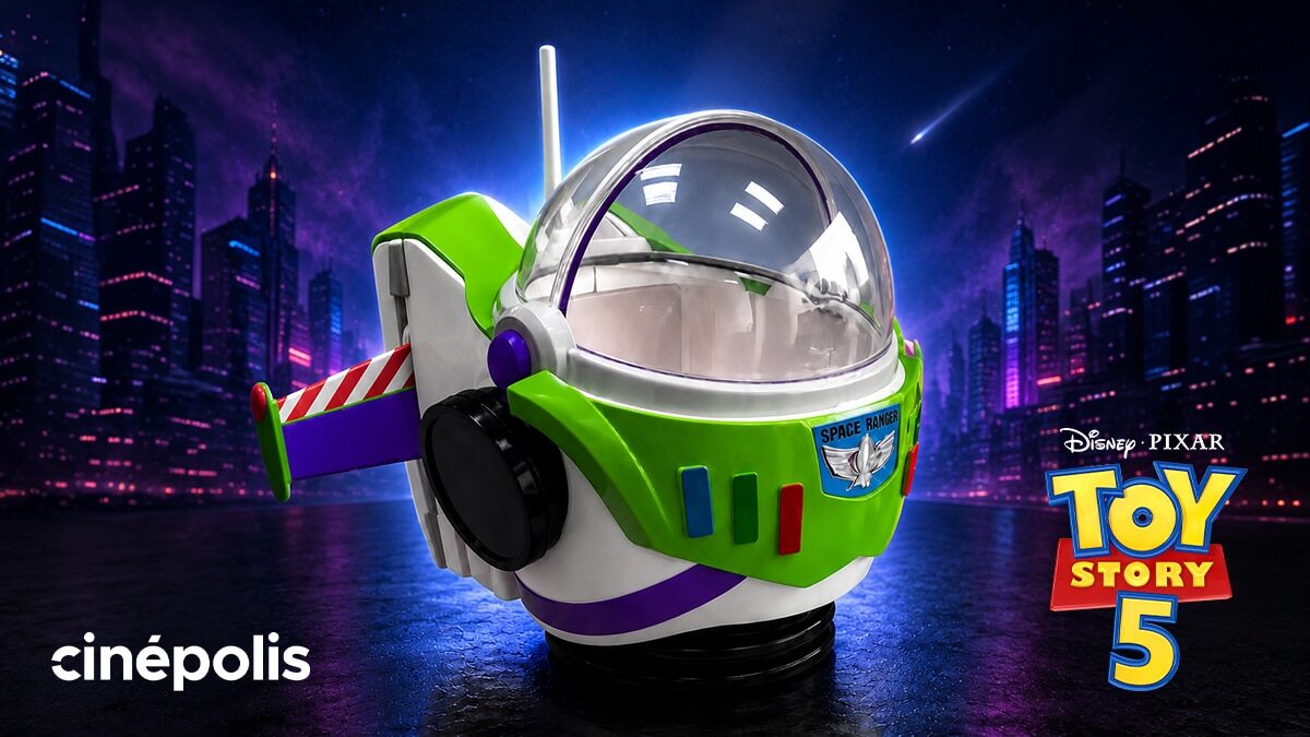 Cinépolis anuncia balde de Buzz Lightyear com asa articulada e copo ...