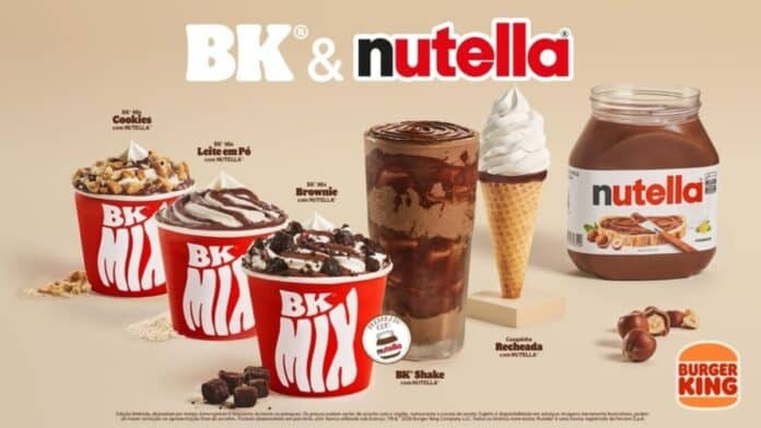 Burger King amplia parceria com Nutella e anuncia novas sobremesas no ...