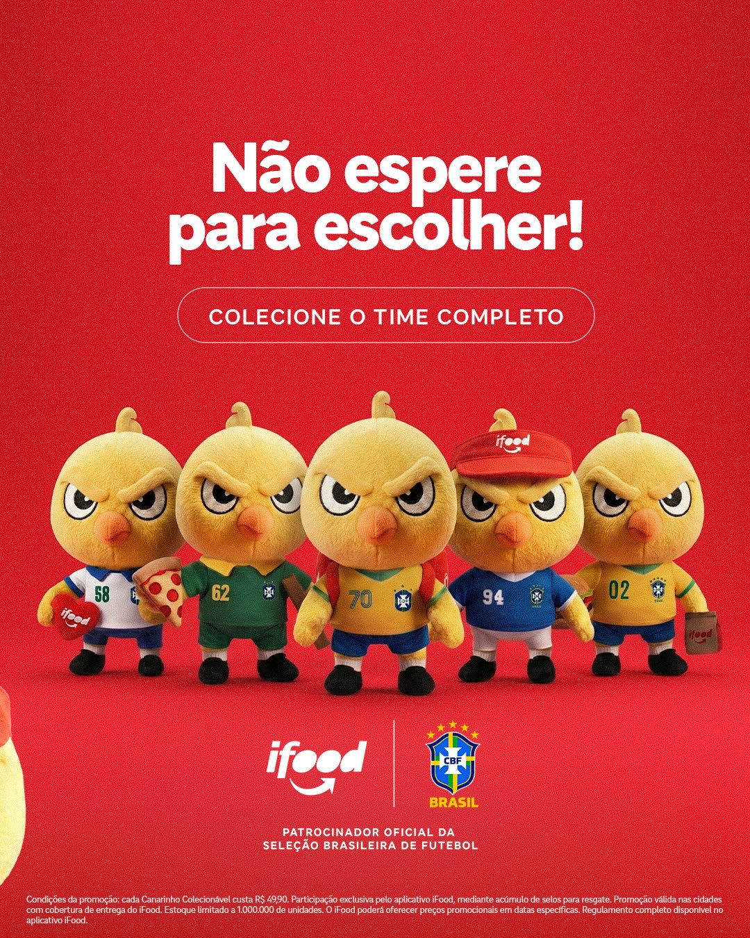 iFood abaixa o preço e passa a permitir escolha do Canarinho - GKPB ...