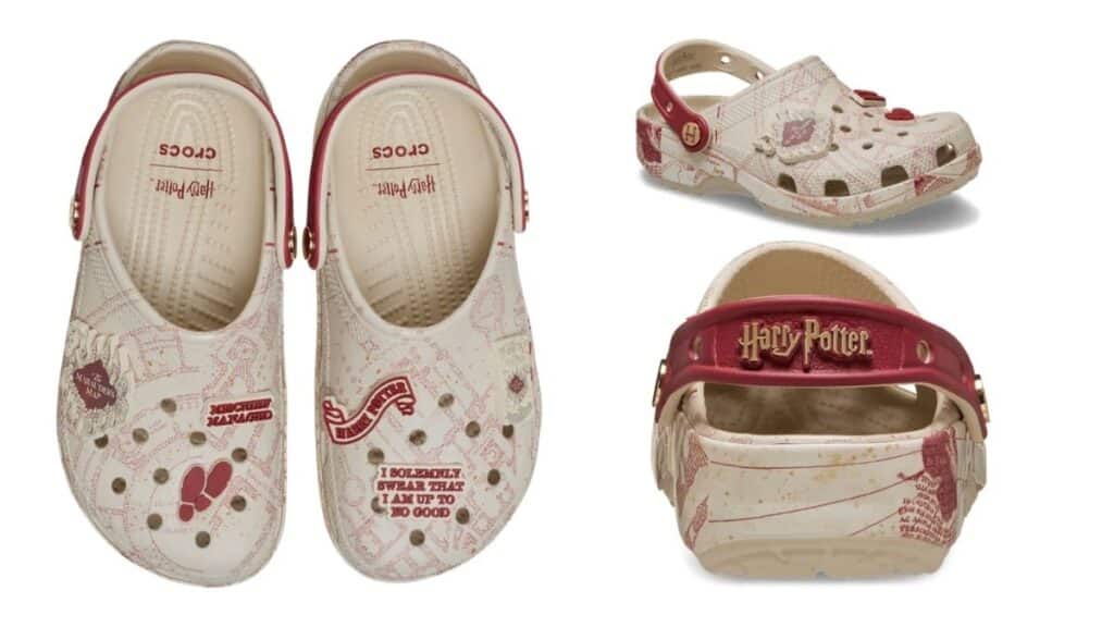 Crocs e Harry Potter se unem em modelo inspirado no 'Mapa do Maroto ...