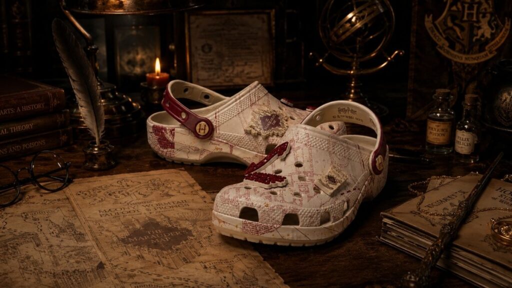 Crocs e Harry Potter se unem em modelo inspirado no 'Mapa do Maroto ...