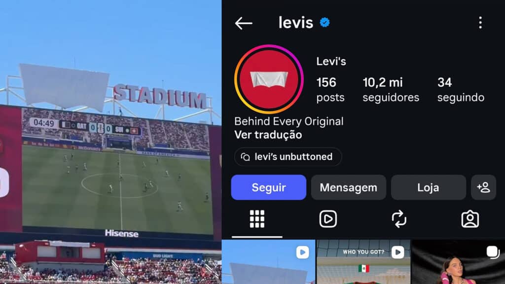 Levi's cobre o logo com pano em branco nas redes e faz gol de placa ...