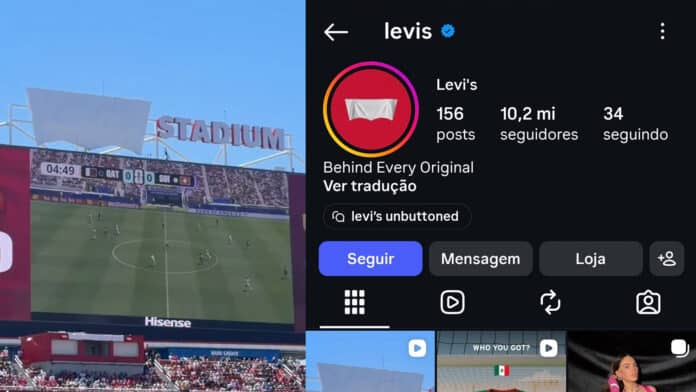 Levi's cobre o logo com pano em branco nas redes e faz gol de placa ...